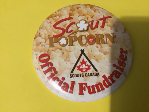 Boy Scouts Canada Popcorn Large Pinback | eBay