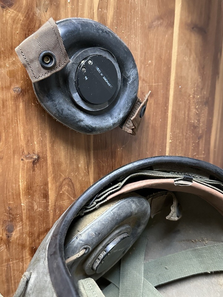 Vietnam US Army T56-6 CVC Combat Vehicle Crewman or Tanker Helmet | eBay