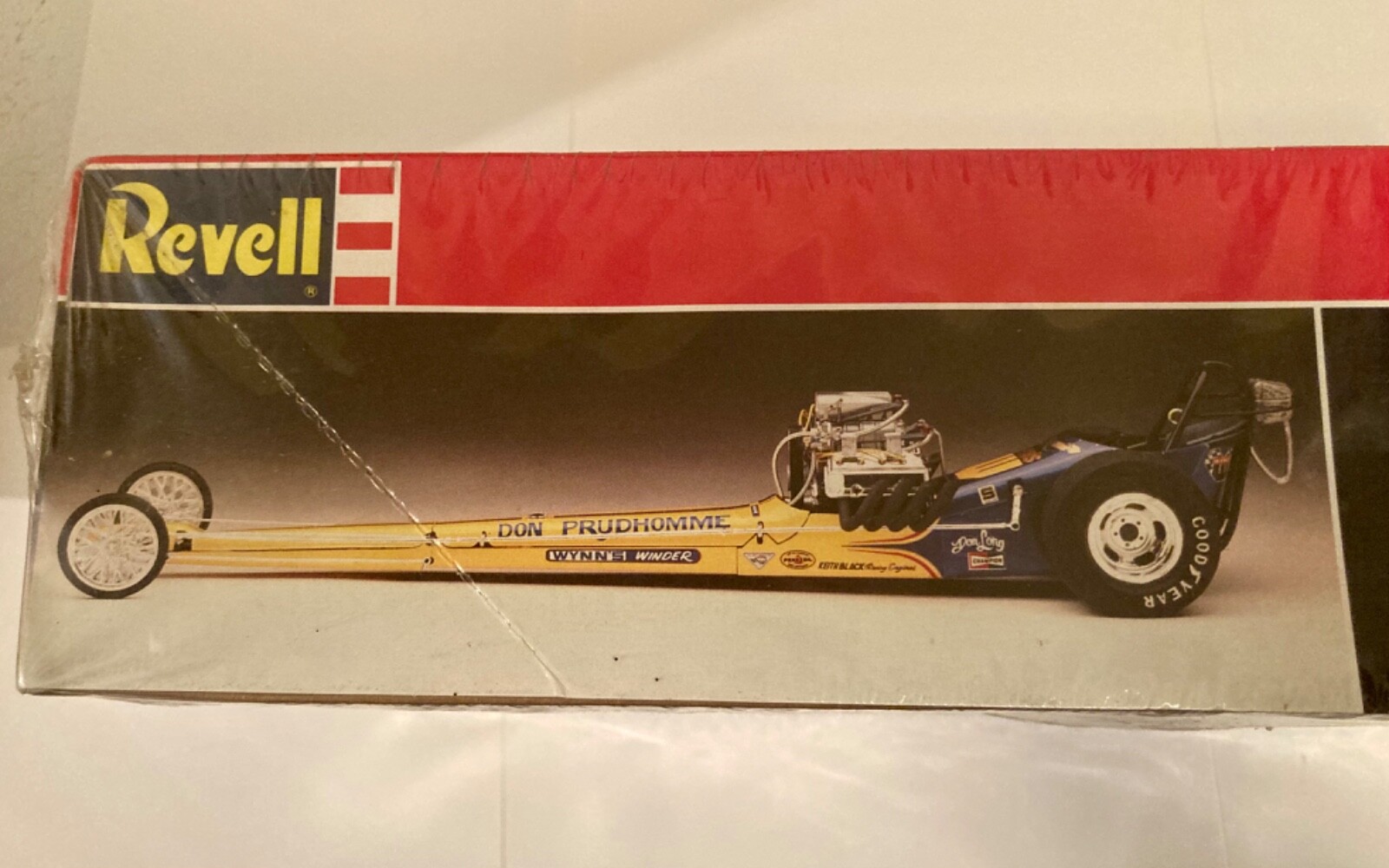REVELL Don Prudhomme Wynn's Winder 1/16 scale Dragster Model Car Kit ...