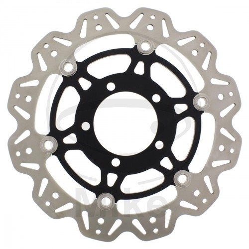 Brake Disc Vee Front EBC Hub Black Cf Motorcycle 650 650NK 2017-2022 | eBay