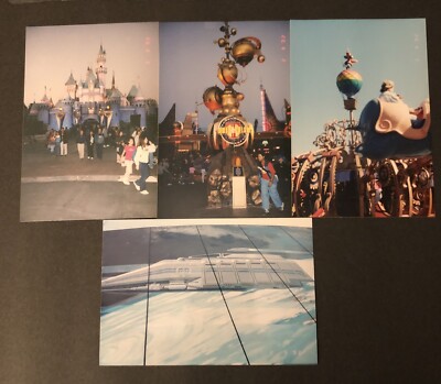 Lot of 4 Photos, Snapshots DISNEYLAND - Early 2000’s | eBay