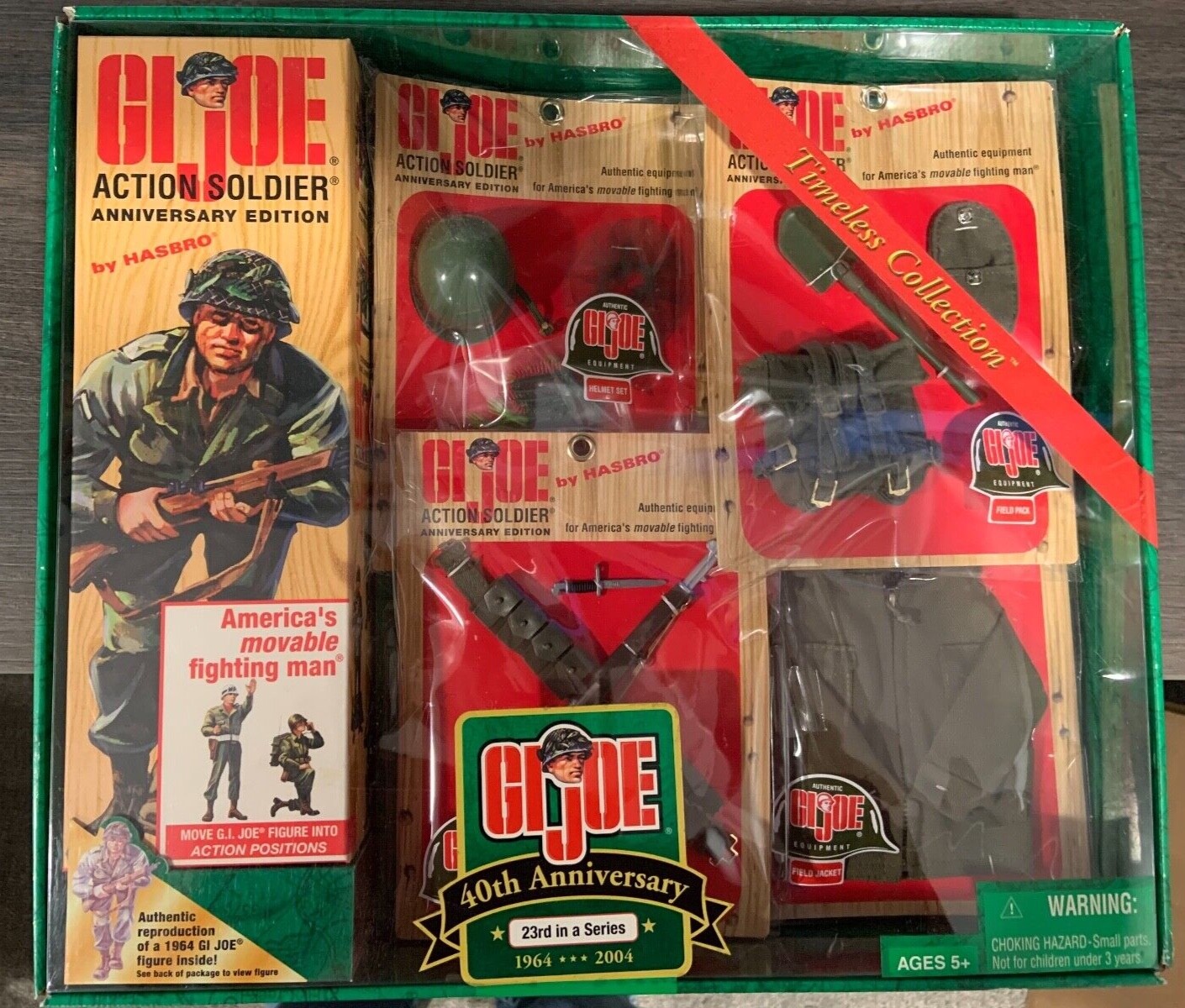 GI Joe 40th Anniversary Exclusive Action Soldier SET 23rd Series Rare ...