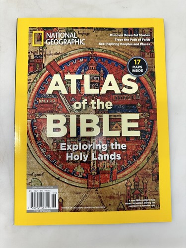 NATIONAL GEOGRAPHIC MAGAZINE | ATLAS OF THE BIBLE 2024 New Unread | eBay