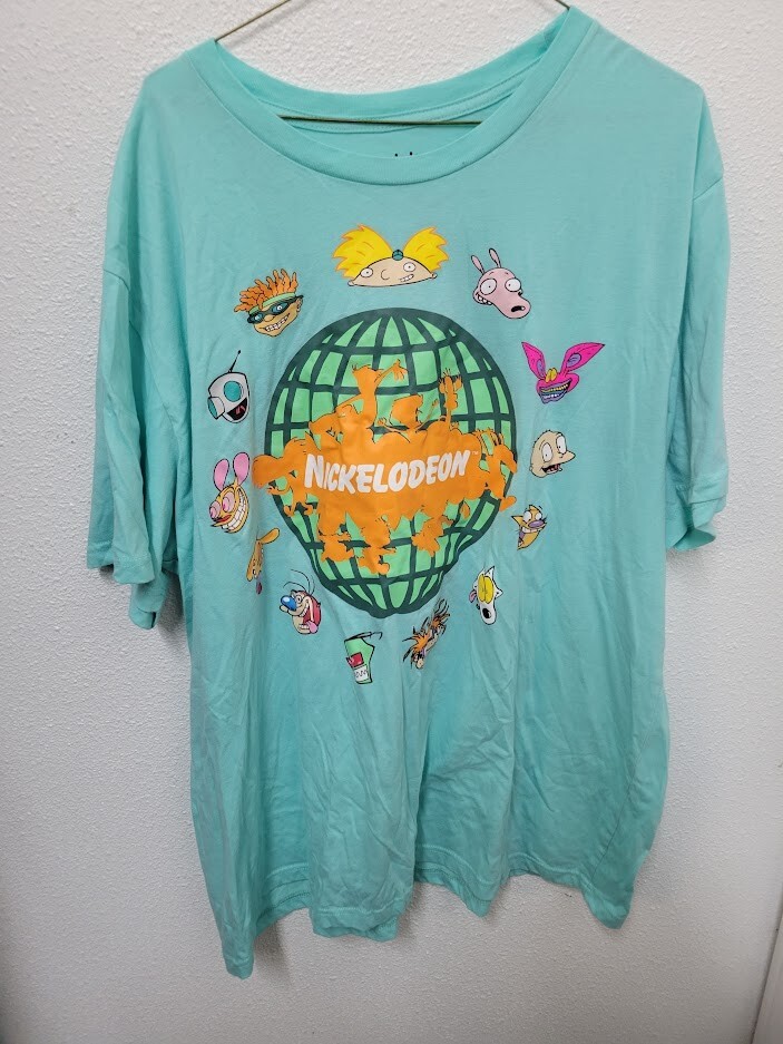 2019 Nickelodeon Mens 90's Classic Shirt Size 3XLT - Gem