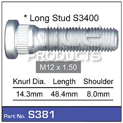 NICE PRODUCTS Wheel Stud S381 S381 | eBay Australia