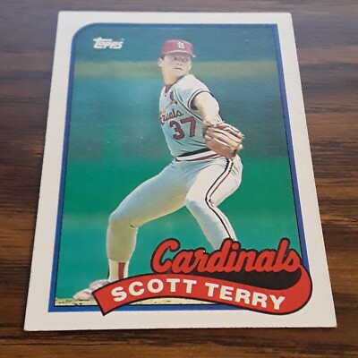 1989 Topps Scott Terry St. Louis Cardinals Pitcher #686 | eBay
