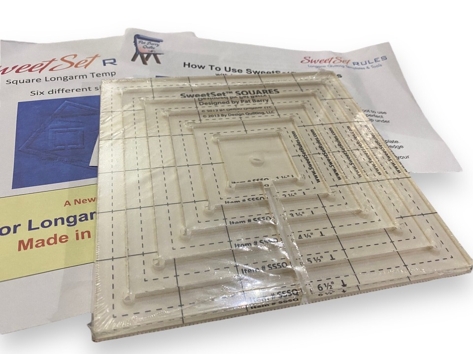 SweetSet Squares Multi-Size Square Set by Pat Barry / By Design ...