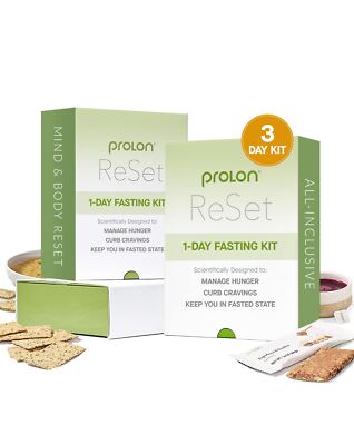 ProLon 3 Day Reset Fasting Kit Fasting Program for Women & Men ...