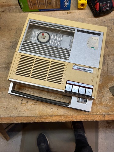 VERY RARE TELEFUNKEN MAGNETOPHON 300 Reel-to-Reel Tape Recorder MADE IN ...