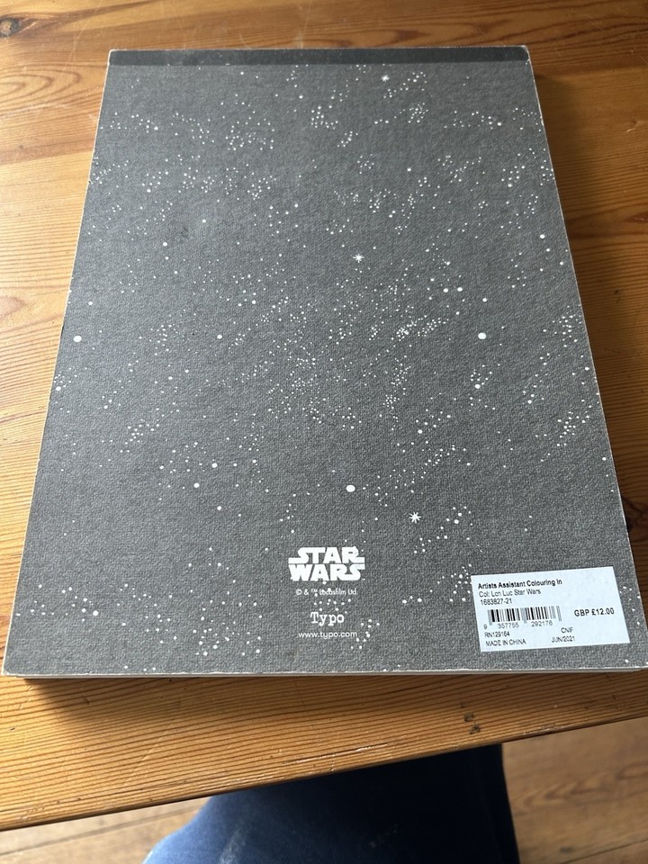 Star Wars Colouring Book to Inspire Creativity Paperback Book Typo | eBay