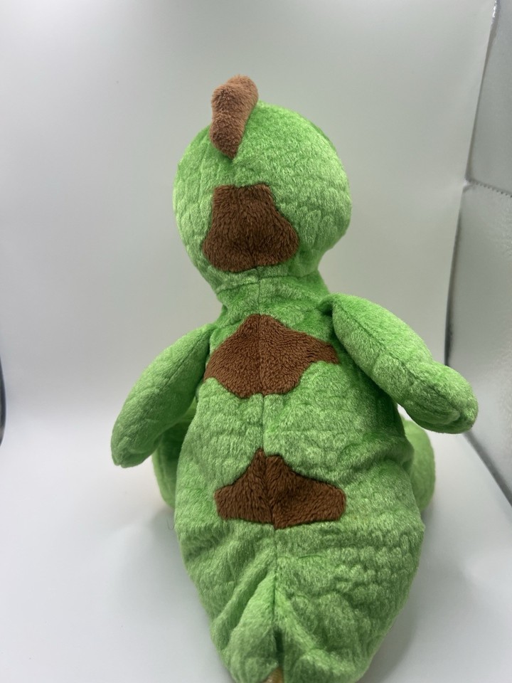 Ganz Webkinz BRIGHT GREEN KEY LIME DINO DINOSAUR 8" Plush Stuffed ...