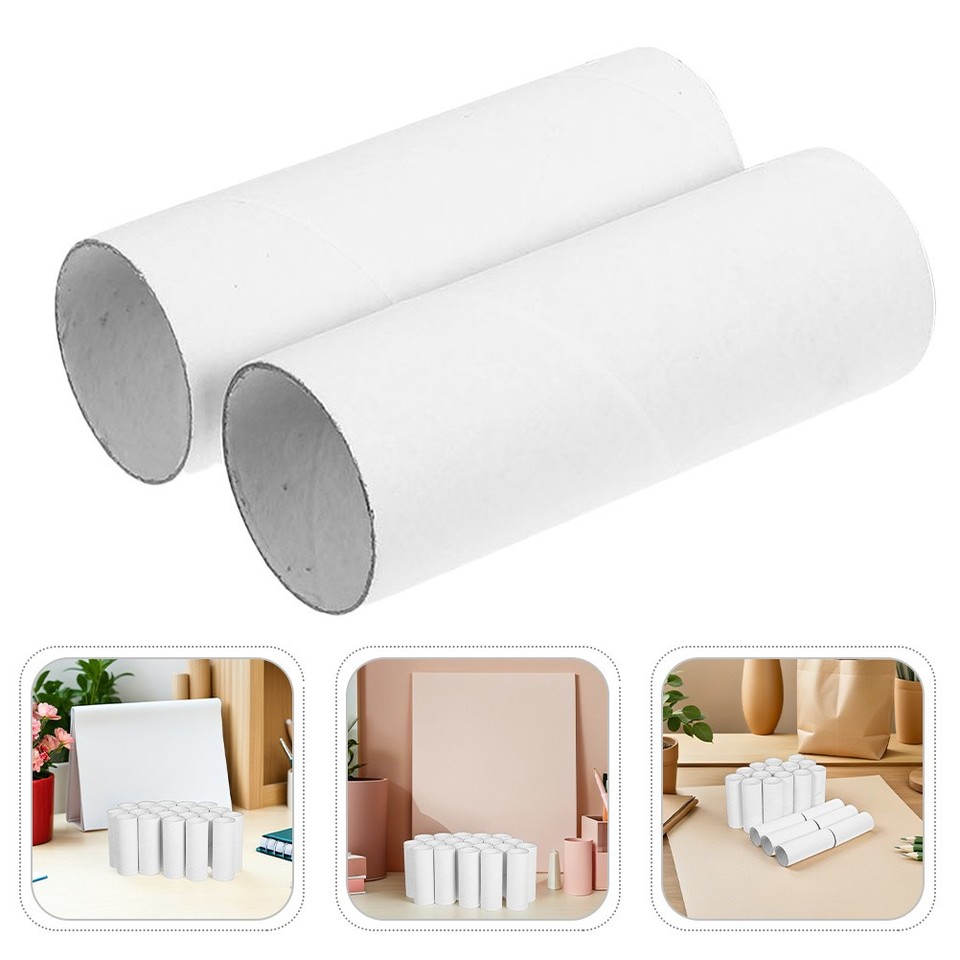 30 Pcs Cardboard Cylinders For Craft 11.00 X 4.00Cm Paper Tubes For ...