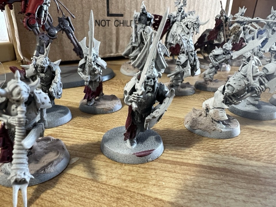 Warhammer Fantasy Undead Army Lot Skeleton Cavalry Infantry + Large ...