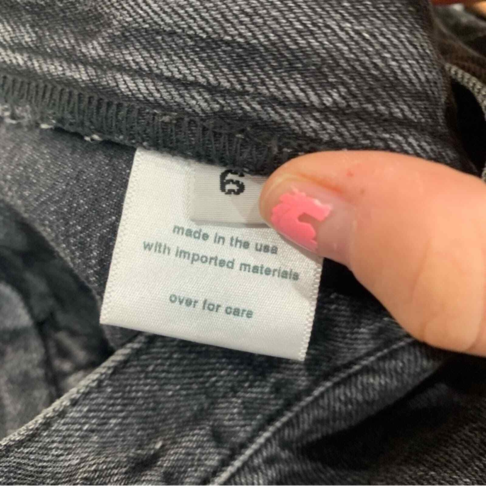 Rachel Comey Jeans Fletcher Straight Leg Cropped Raw Hem Side Zip ...