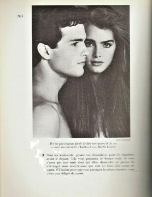 BROOKE SHIELDS BOOK ON YOUR OWN SCAVULLO PIC VOGUE PICS BLUE LAGOON ...