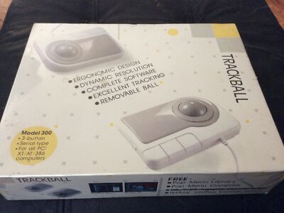New Vintage Trackball Mouse Model 300 | eBay