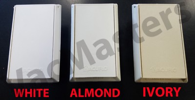 Vacuflo central vacuum "automatic" inlet valve, WHITE ALMOND or IVORY ...