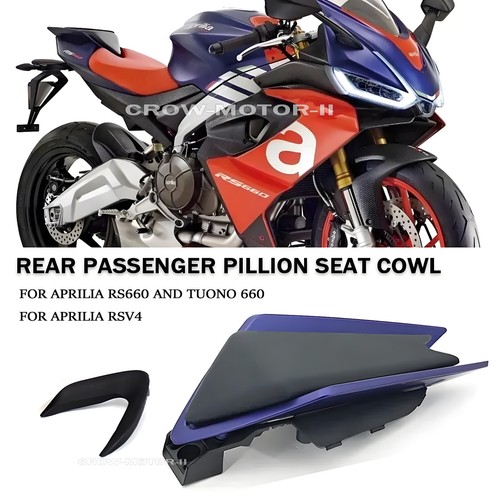 RSV4 Motorcycle Passenger Cowl Seat Back Cover For Aprilia RS660 and ...