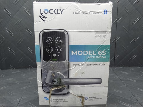 Lockly 6S Satin Nickel Latch Smart Lock Touchscreen Keypad PGD6S (Parts ...