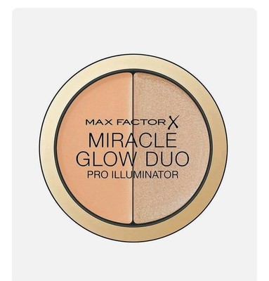 Max Factor Miracle Glow Duo Pro Illuminator Highlighter 11g | eBay