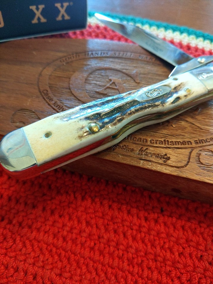 Case XX First Run Stag Cheetah Cub 611 1/2 Knife | eBay