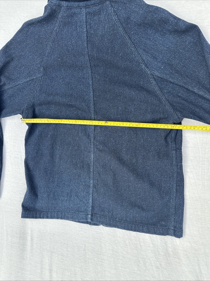 Apolis Global Citizen Indigo Wool Chore Coat Jacket Made in USA Men’s ...