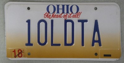 Ohio Vanity License Plate | eBay