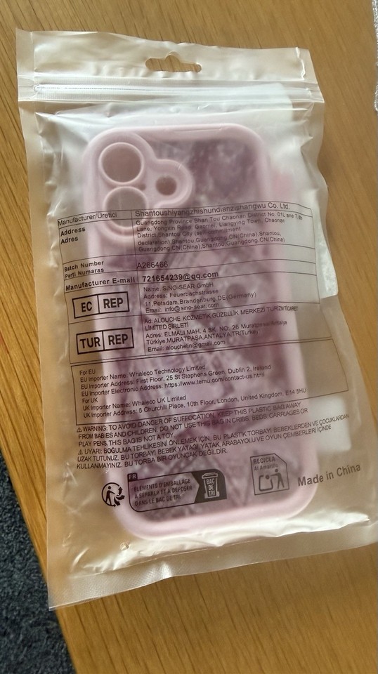 SHEIN pink money phone case for iPhone 16 | eBay UK