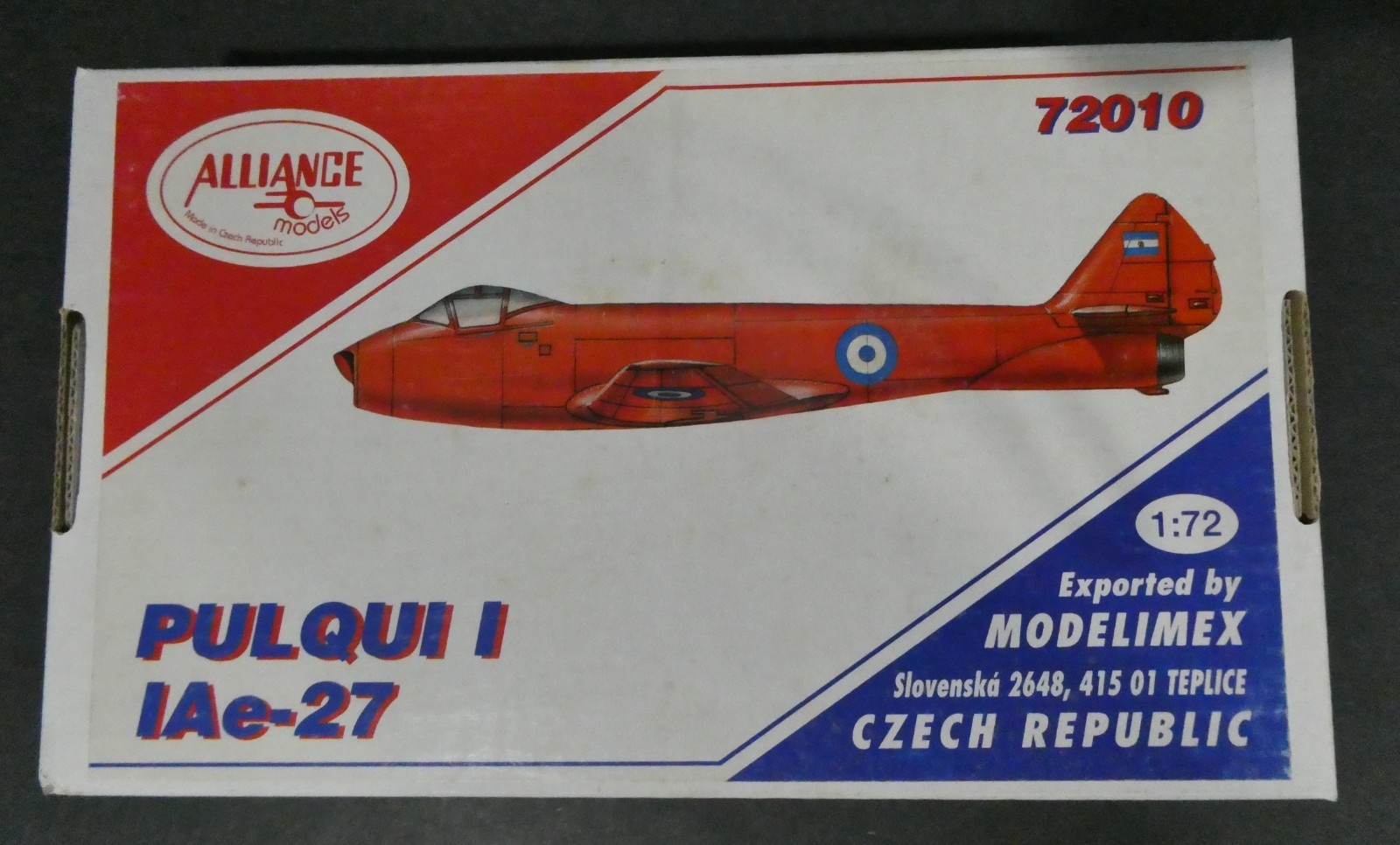 1:72 ALLIANCE MODELS 72010 : IAE-27 PULQUI I | eBay