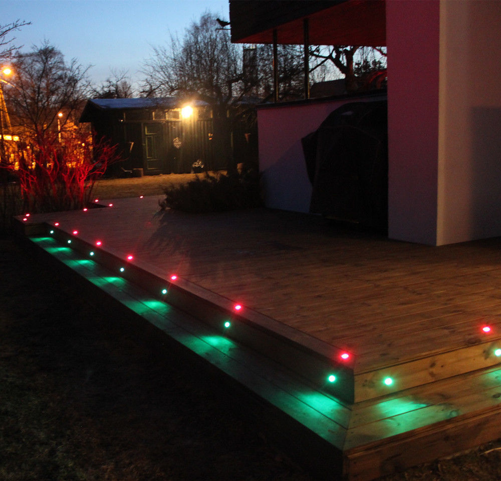 1-50x 22mm WIFI LED Lights Deck/Decking/Plinth/Kickboard/Recessed ...