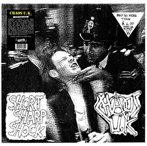 Chaos UK Short Sharp Shock (Vinyl) 12" Album Coloured Vinyl (Limited ...