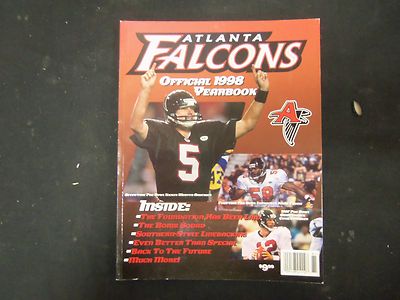 1998 ATLANTA FALCONS OFFICIAL YEARBOOK - LOT OF 10 - O 2900 | eBay