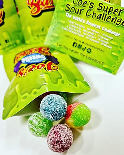 Joe's Super Sour Challenge - The Sourest Sweets In The World! - As seen ...