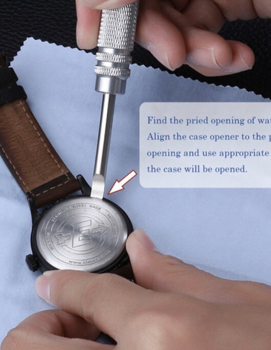 Watch Back Case Cover Remover Watchmaker Opener Knife Pry Lever Snap ...