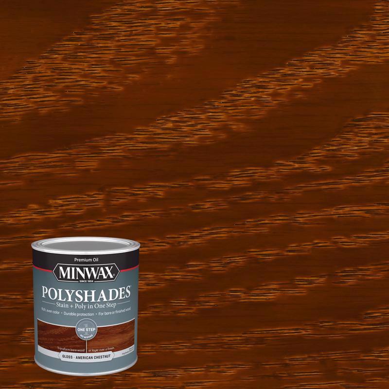 Minwax Polyshades Semi-Transparent SATIN & GLOSS Oil-Based Stain ...