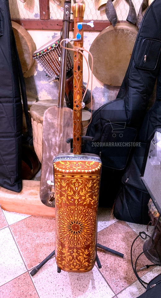 Original African Sentir Marocain Gnawa instruments soul music Guembri ...