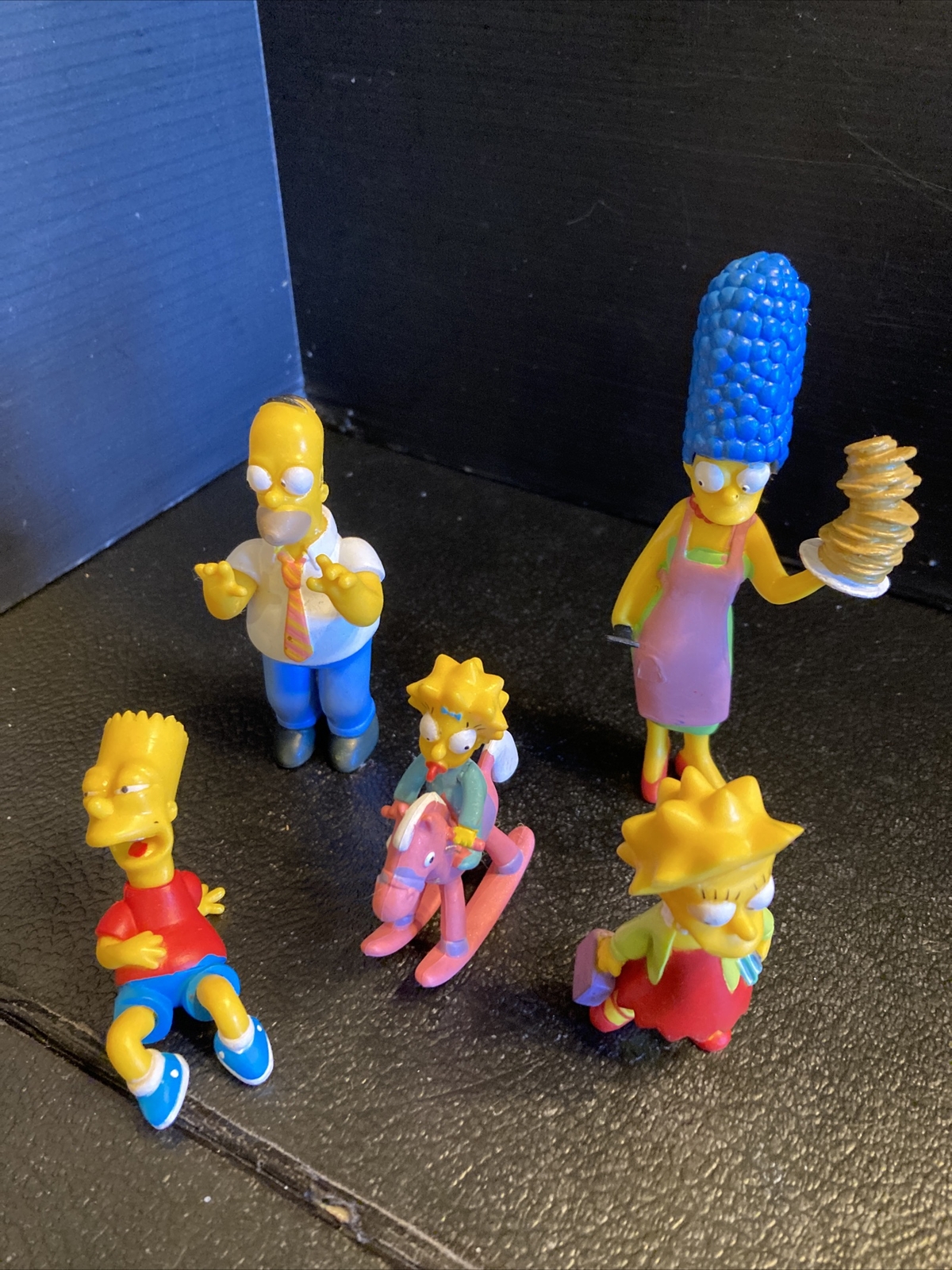 48)Complete Set 5pc 2007 The Simpsons Movie Collectible Action Figures ...