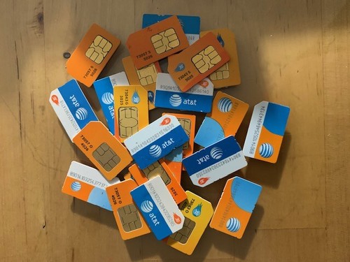 AT&T, Expired, unused SIM cards, Batch of 25 | eBay