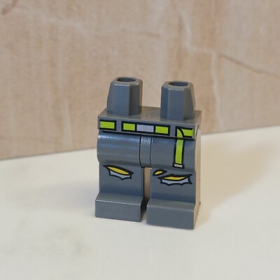 New LEGO Ripped Jeans LEGS Long Belt Lime Gray Slacks Work Pants Dark ...