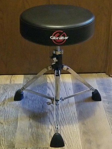 Gibraltar 9608 (?) Round Top Drum Throne Stool | eBay