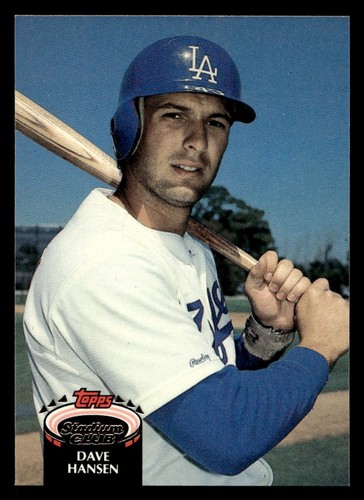 Stadium Club Dave Hansen #36 Los Angeles Dodgers 1992 | eBay