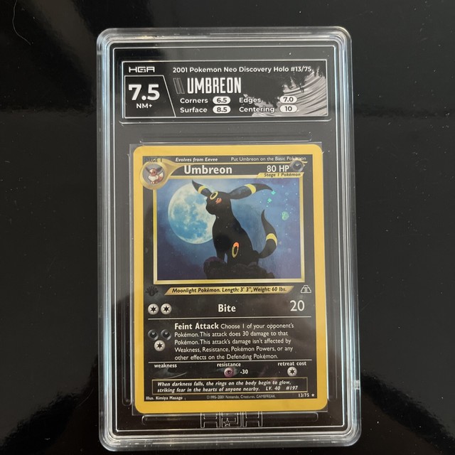 Pokémon TCG Umbreon Neo Discovery 13 Holo 1st Edition Holo Rare for ...