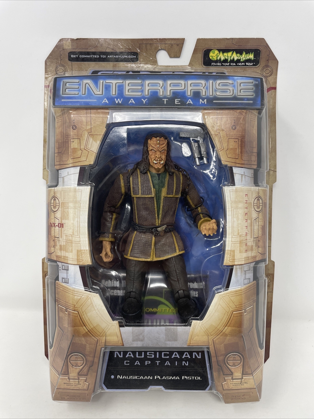 Star Trek Enterprise Away Team Nausicaan Captain 8” Figure - Art Asylum ...
