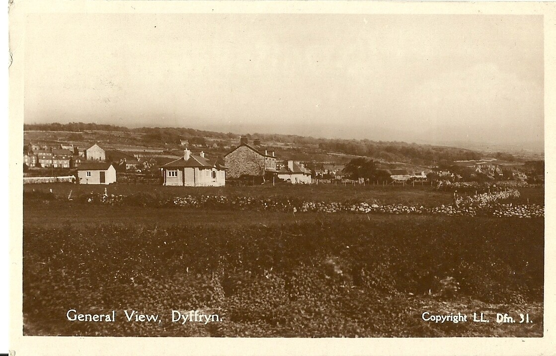 DYFFRYN GENERAL VIEW 1936 LL DFN31 REAL PHOTO POSTCARD | eBay UK