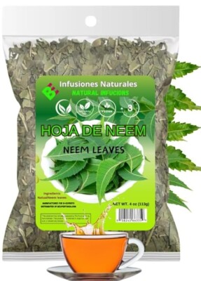 Hoja Neem TE 4 oz .113g. Neem Leaf Herb Tea Benefits for the Heart by B ...