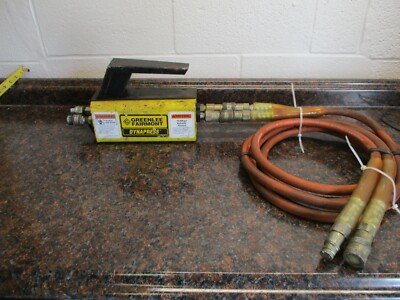 GREENLEE FAIRMONT H6710B HYDRAULIC DYNAPRESS LOW TO HIGH PRESSURE ...