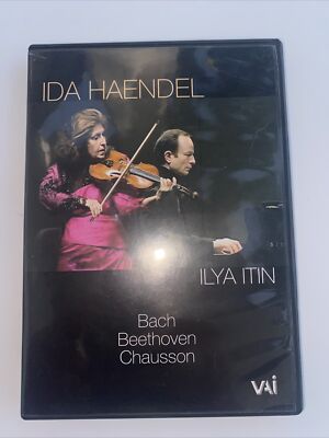 Ida Haendel & Ilya Itin - Bach Beethoven Chausson - DVD Scratch Free ...