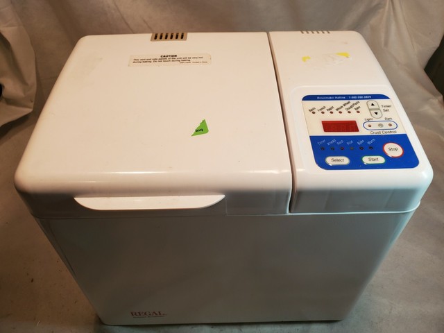 Regal Automatic Programmable Breadmaker K6751 MIB - Yummy Homemade ...