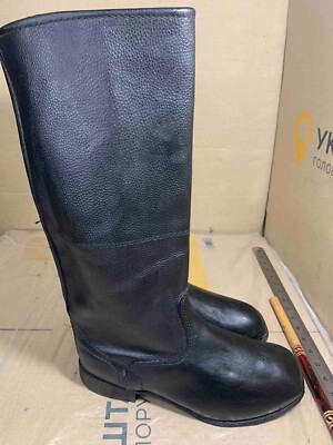 Soviet Russian Soldier Yuft Boots Sapogi Officer Military Army 44 USSR ...