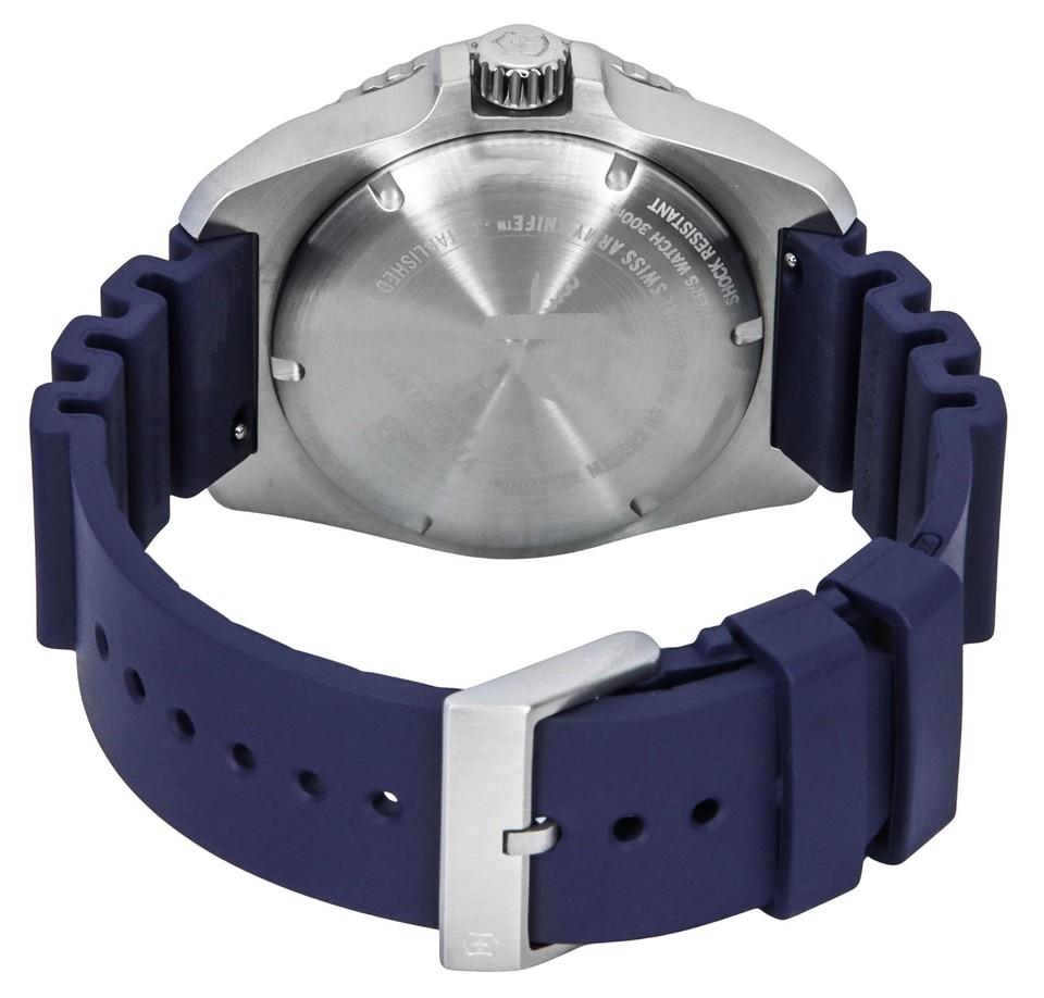 Victorinox Dive Pro Blue Dial Quartz Diver's 300M Men's Watch 241991 | eBay